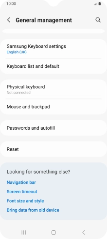 Restoring factory default settings on your Samsung Galaxy A14 5G ...