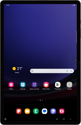 Selecting settings for Find My Device on your Samsung Galaxy Tab S9 ...