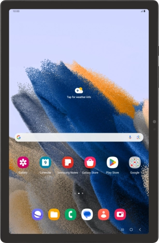 Selecting settings for Find My Device on your Samsung Galaxy Tab A8 ...