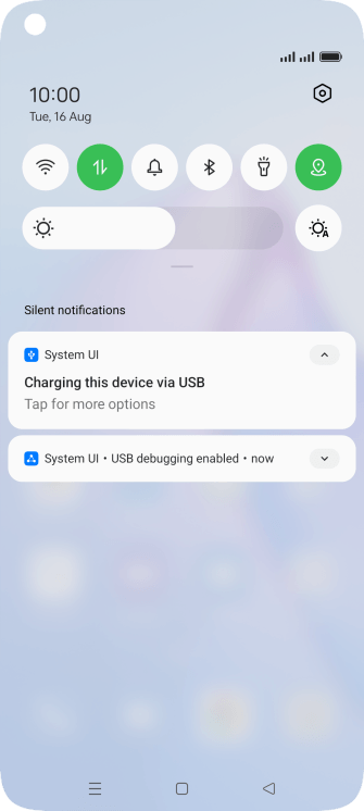 Transferring files between computer and your OPPO Reno8 5G Android 12.0 | EE