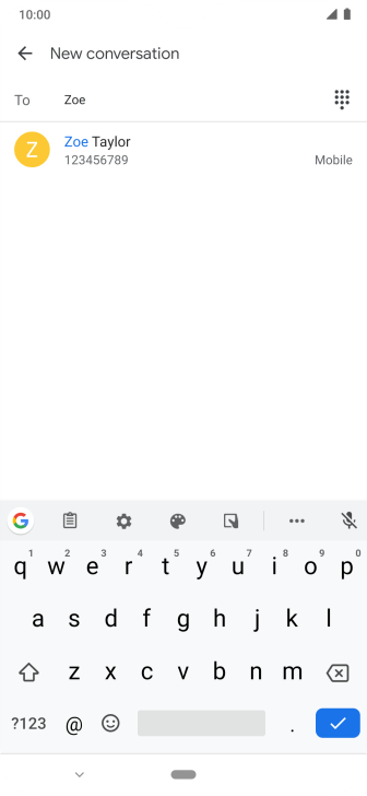 Write and send picture message on your Nokia 7.2 Android 9.0 - Telstra