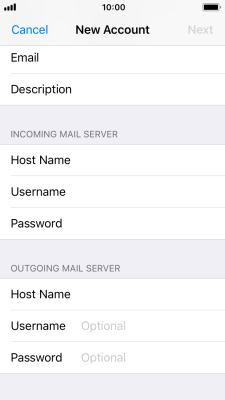 Set up your phone for Telstra Mail - Apple iPhone SE (iOS 11.0) - Telstra