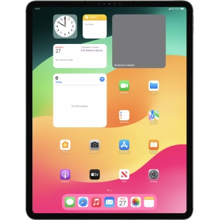 Selecting settings for background refresh of apps on your Apple iPad ...