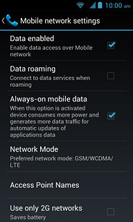 Turn data roaming on or off - Telstra Dave - Telstra