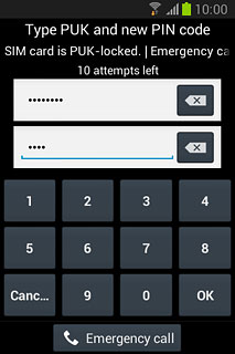 Retrieve PUK code and unlock SIM - Samsung Galaxy Young - Telstra