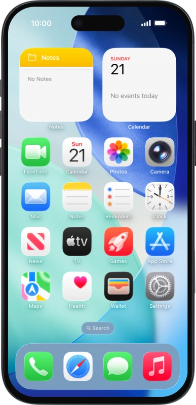 Setting up your Apple iPhone Air iOS 26 for internet | EE