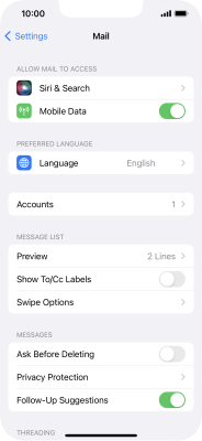 Set up your phone for Telstra Mail - Apple iPhone 14 (iOS 16.0) - Telstra