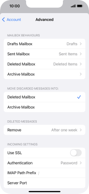 Set up your phone for Telstra Mail - Apple iPhone 14 (iOS 16.0) - Telstra