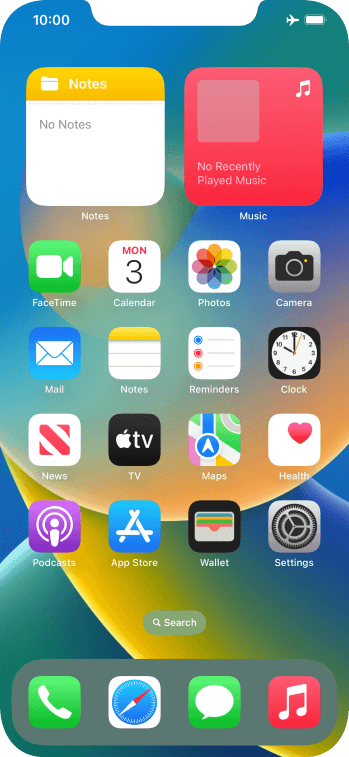 List of screen icons - Apple iPhone 12 Pro Max - Optus