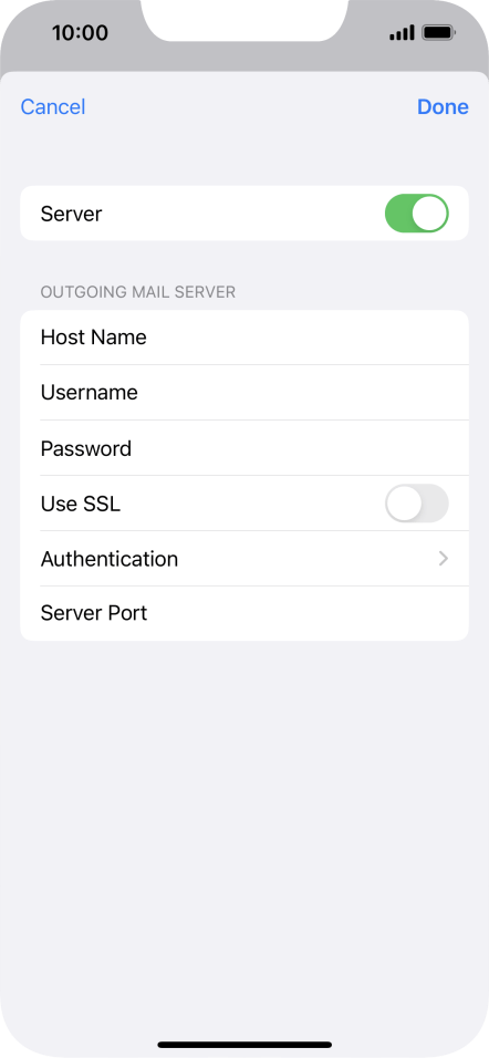 Set up your mobile phone for POP3 email - Apple iPhone 13 - Optus
