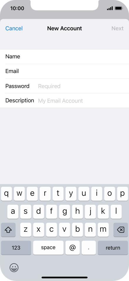 Set up your mobile phone for IMAP email - Apple iPhone 12 - Optus