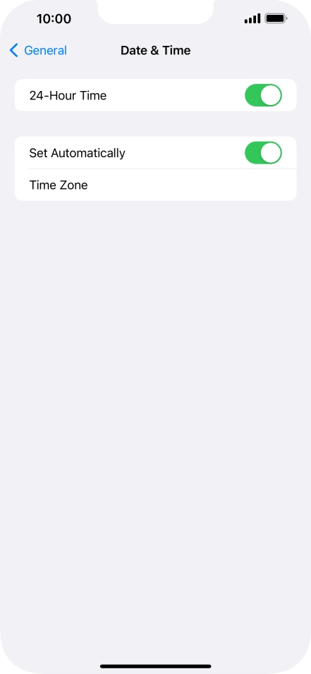 Set date and time - Apple iPhone 13 Pro Max - Optus