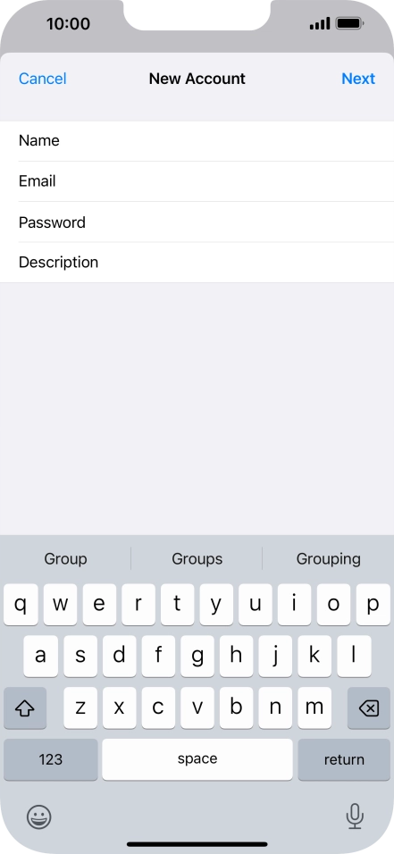 Set up your mobile phone for IMAP email - Apple iPhone 13 Pro Max - Optus