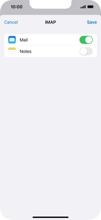 Set up your mobile phone for IMAP email - Apple iPhone 13 - Optus
