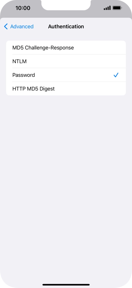 Set up your mobile phone for IMAP email - Apple iPhone 13 Pro Max - Optus