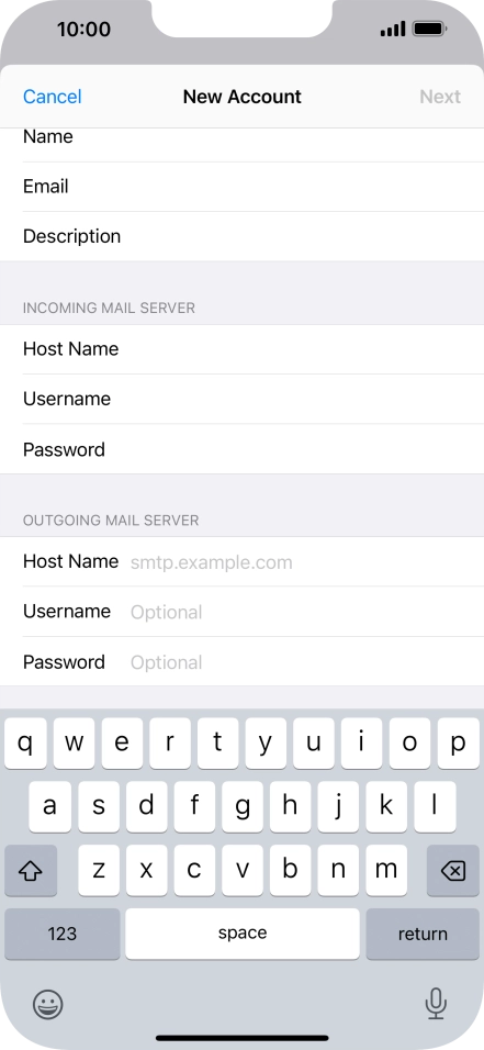Set up your mobile phone for IMAP email - Apple iPhone 13 Pro Max - Optus