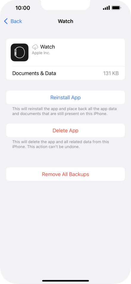Uninstall apps - Apple iPhone 13 Pro Max - Optus