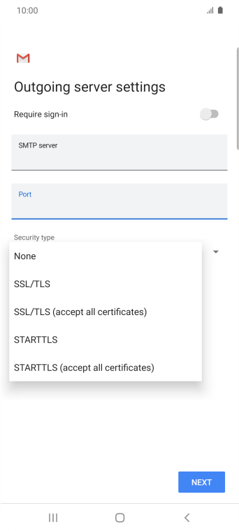 Set up your mobile phone for IMAP email - Samsung Galaxy S20 Ultra 5G ...