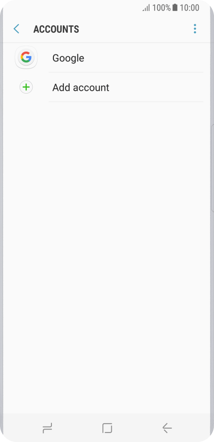 Set up your mobile phone for POP3 email - Samsung Galaxy S8 - Optus