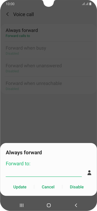 Divert of all calls is turned on - Optus