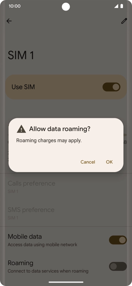 Turn data roaming on or off - Google Pixel 7 Pro - Optus