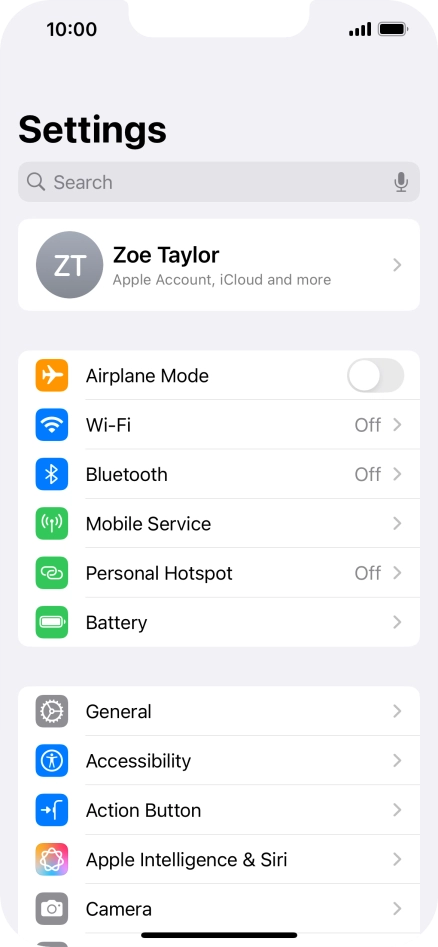 Synchronise contents of mobile phone using iCloud - Apple iPhone 16e ...