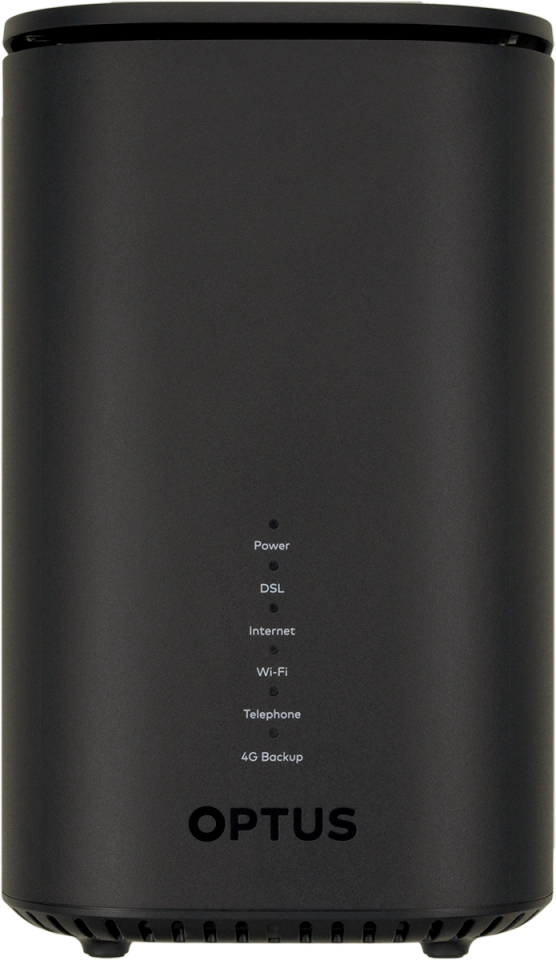 The location of your modem isn't optimum - Optus