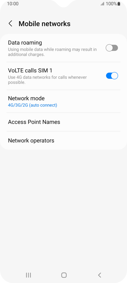 Turn VoLTE on or off - Samsung Galaxy A13 - Optus
