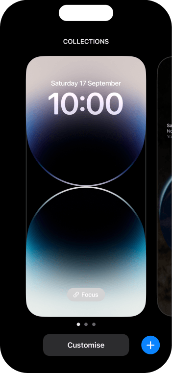 Choose lock screen settings - Apple iPhone 14 Pro - Optus