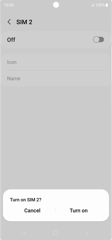 Choose dual SIM settings - Samsung Galaxy S23 Ultra - Optus