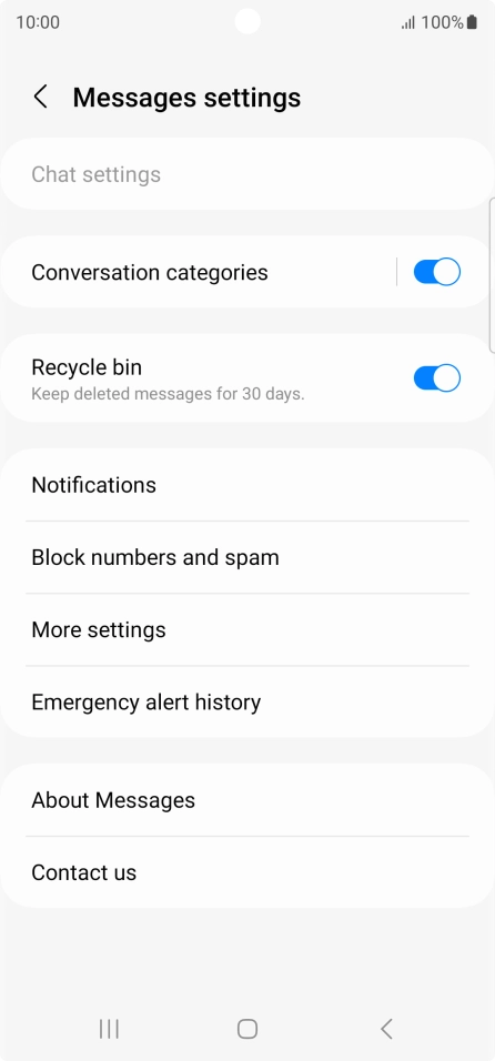 Choose message tone - Samsung Galaxy S23 Ultra - Optus
