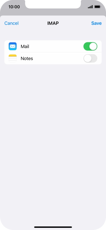 Set up your mobile phone for IMAP email - Apple iPhone 12 - Optus