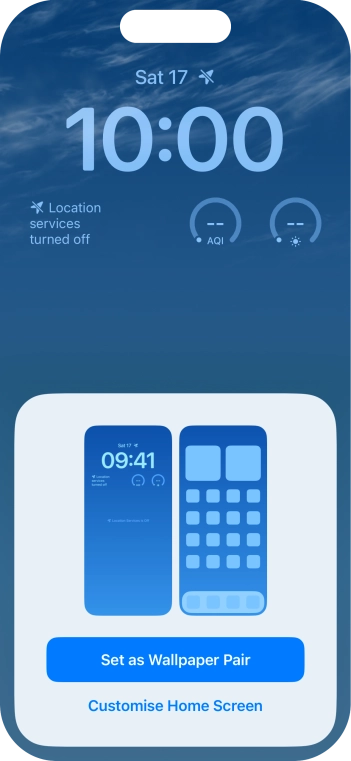Choose lock screen settings - Apple iPhone 14 Pro - Optus
