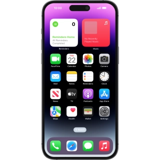 List of screen icons - Apple iPhone 14 Pro Max - Optus