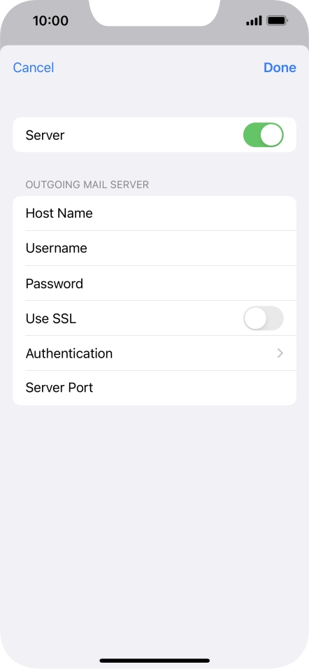 Set up your mobile phone for POP3 email - Apple iPhone 13 - Optus
