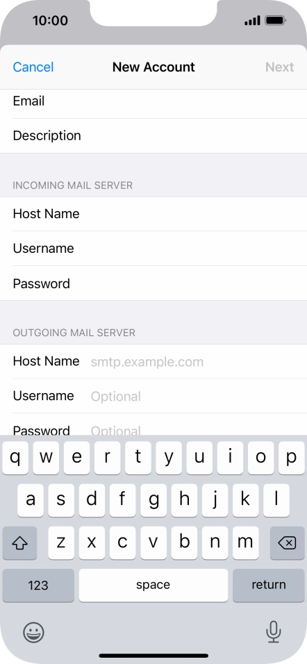 Set up your mobile phone for IMAP email - Apple iPhone 13 - Optus