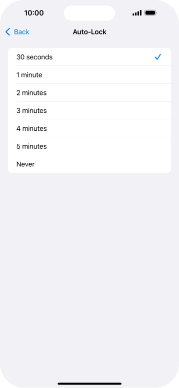 Turn screen lock on or off - Apple iPhone 16 Pro Max - Optus