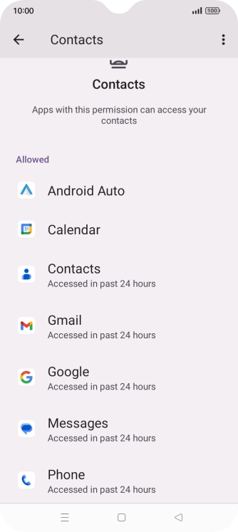 Turn app permissions on or off - OPPO A78 5G - Optus