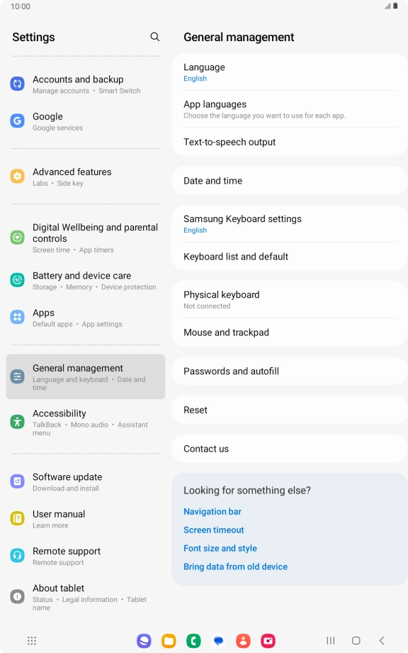 Update software - Samsung Galaxy Tab A8 - Optus