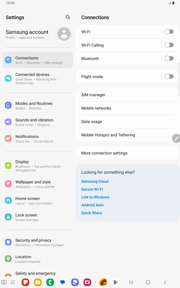 Turn screen lock on or off - Samsung Galaxy Tab S9 5G - Optus