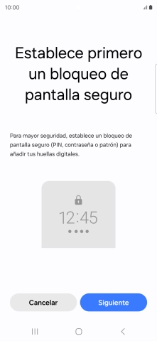 Samsung Galaxy S24 Ultra - Activa o desactiva el uso del código de ...