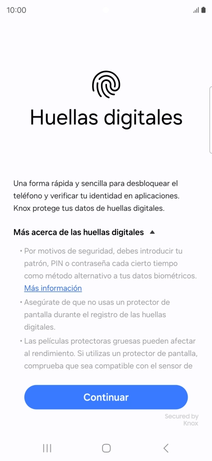 Samsung Galaxy S24 Ultra - Activa o desactiva el uso del código de ...