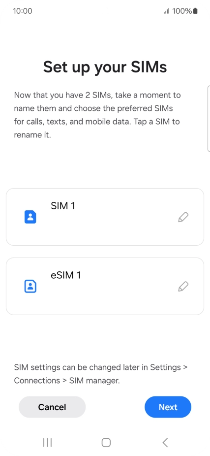 Samsung Galaxy S24 - Activate eSIM | Vodafone UK