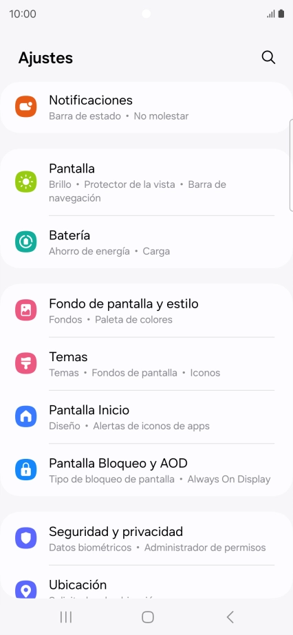 Samsung Galaxy S24 Ultra - Activa o desactiva el uso del código de ...