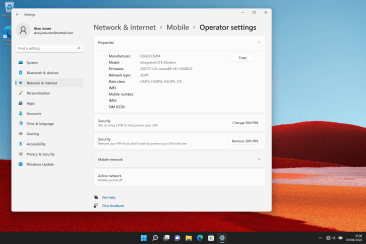 Microsoft Surface Pro 9 - View IMEI number | Vodafone UK