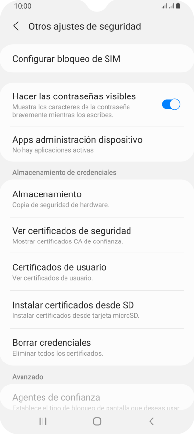 Samsung Galaxy A22 5G - Activa o desactiva el uso del código PIN de tu tarjeta SIM | Ayuda Vodafone