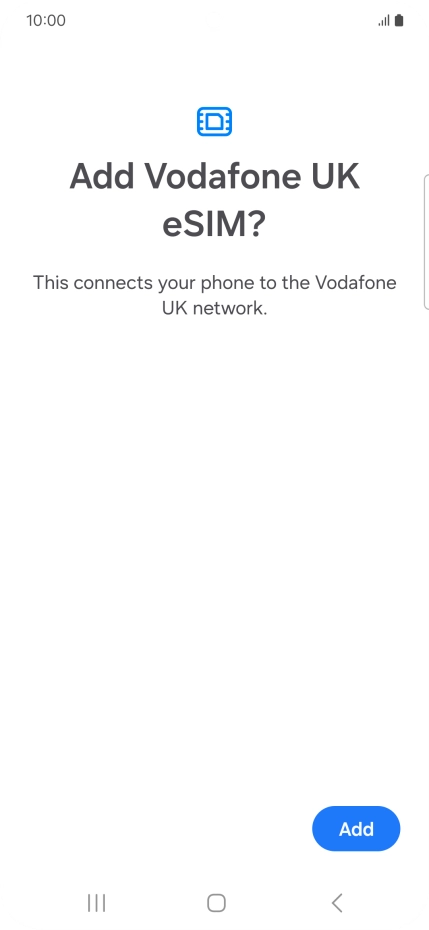 Samsung Galaxy S24+ - Activate eSIM | Vodafone UK