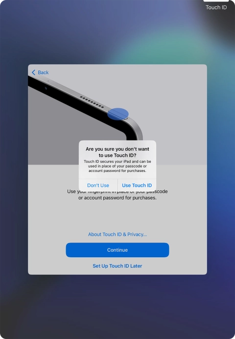 Guide for the Apple iPad (A16) (2025) - Activate your tablet | Vodafone ...