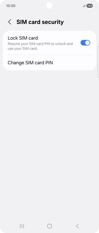 Samsung Galaxy Z Flip7 - Change PIN | Vodafone UK