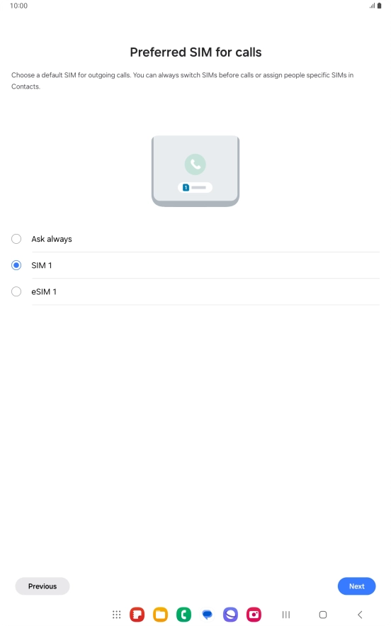 Samsung Galaxy Tab S9 FE 5G - Activate eSIM | Vodafone UK